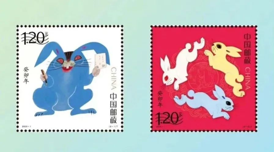 鼠脸赤眸蓝兔邮票惹争议网友越看越诡异 广告狂人